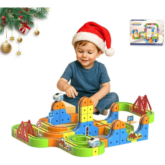 Yippzo Track Fusion, Trackfusion Train - Electric Train Set, 3D Train ...