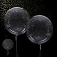 Yirtree 10 Pcs Clear BOBO Balloons, 10/18/20/24 Inch Bubble Balloons ...