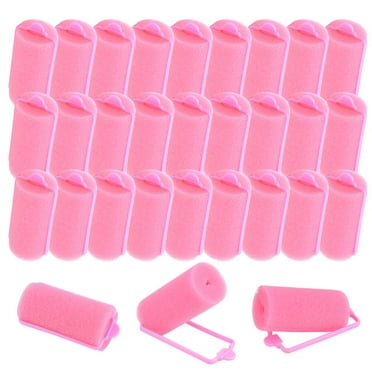 12pcs Magic Sponge & Plastic Foam Hair Styling Rollers Curlers Twist ...