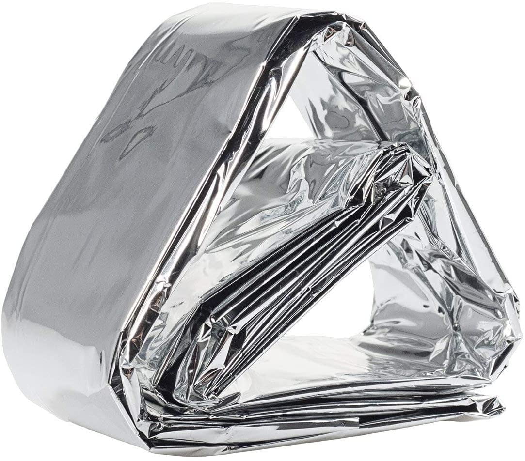 Yirtree 2 Pack Safe Emergency Mylar Thermal Blankets Designed for NASA ...