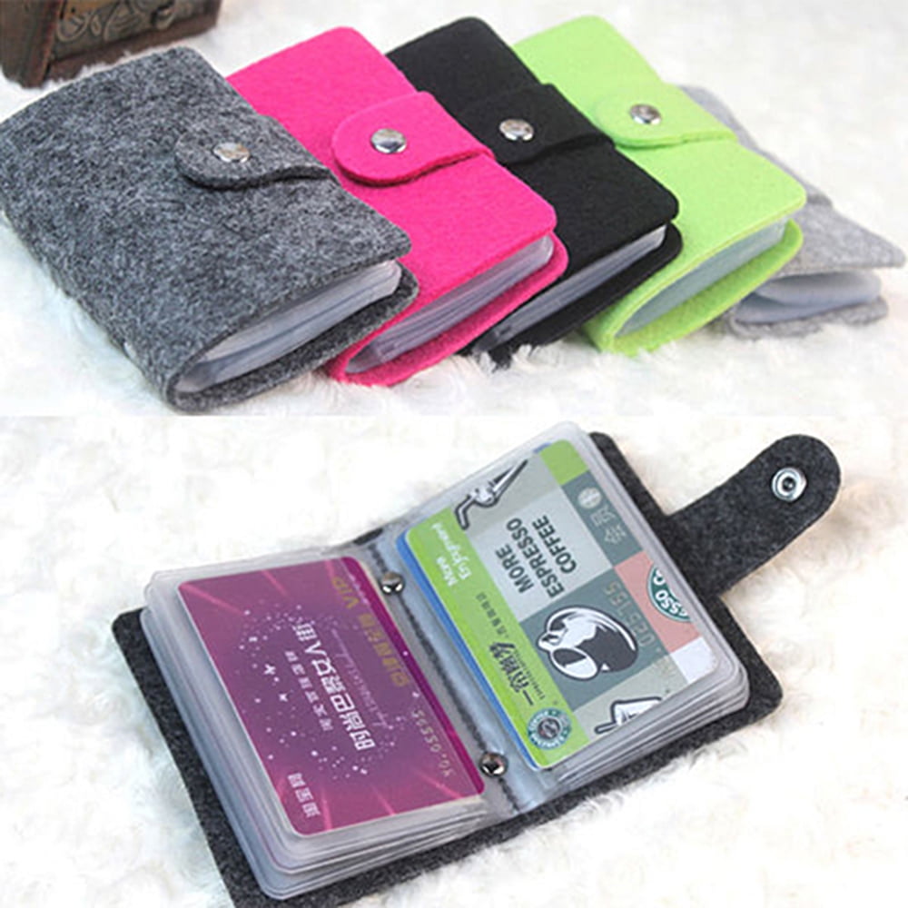 Yirtree 2PCS Men Slim Wallet & Credit Card Case | Compact Card Holder ...
