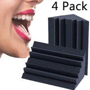 6 Pack Black Acoustic Foam Bass Trap Studio Home Soundproofing Corner ...