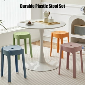 Easy Rock Plastic Indoor/Outdoor Stool (Pack of Two) - Walmart.com