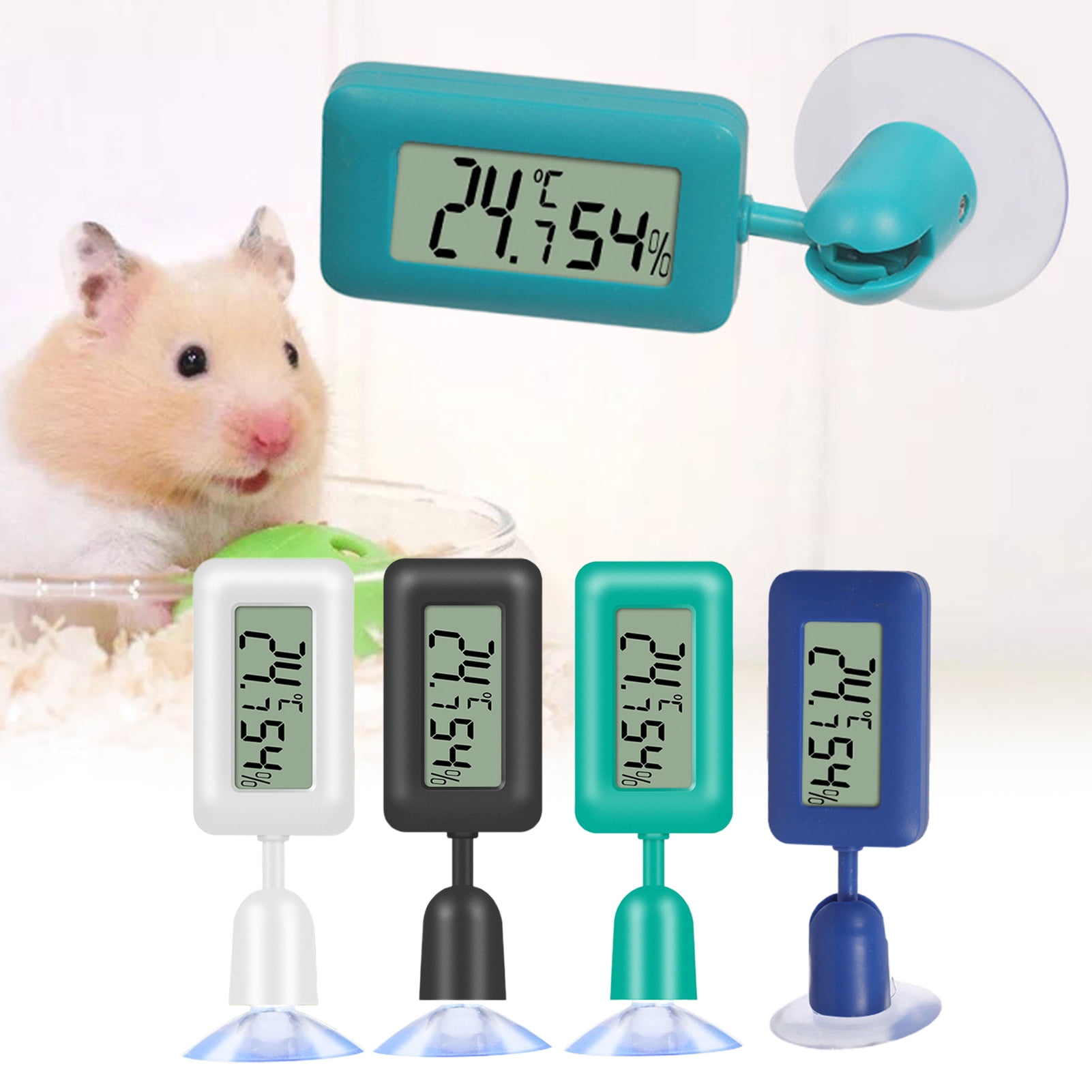 Yirtree Aquarium Thermometer Celsius Fahrenheit Conversion Luminous ...