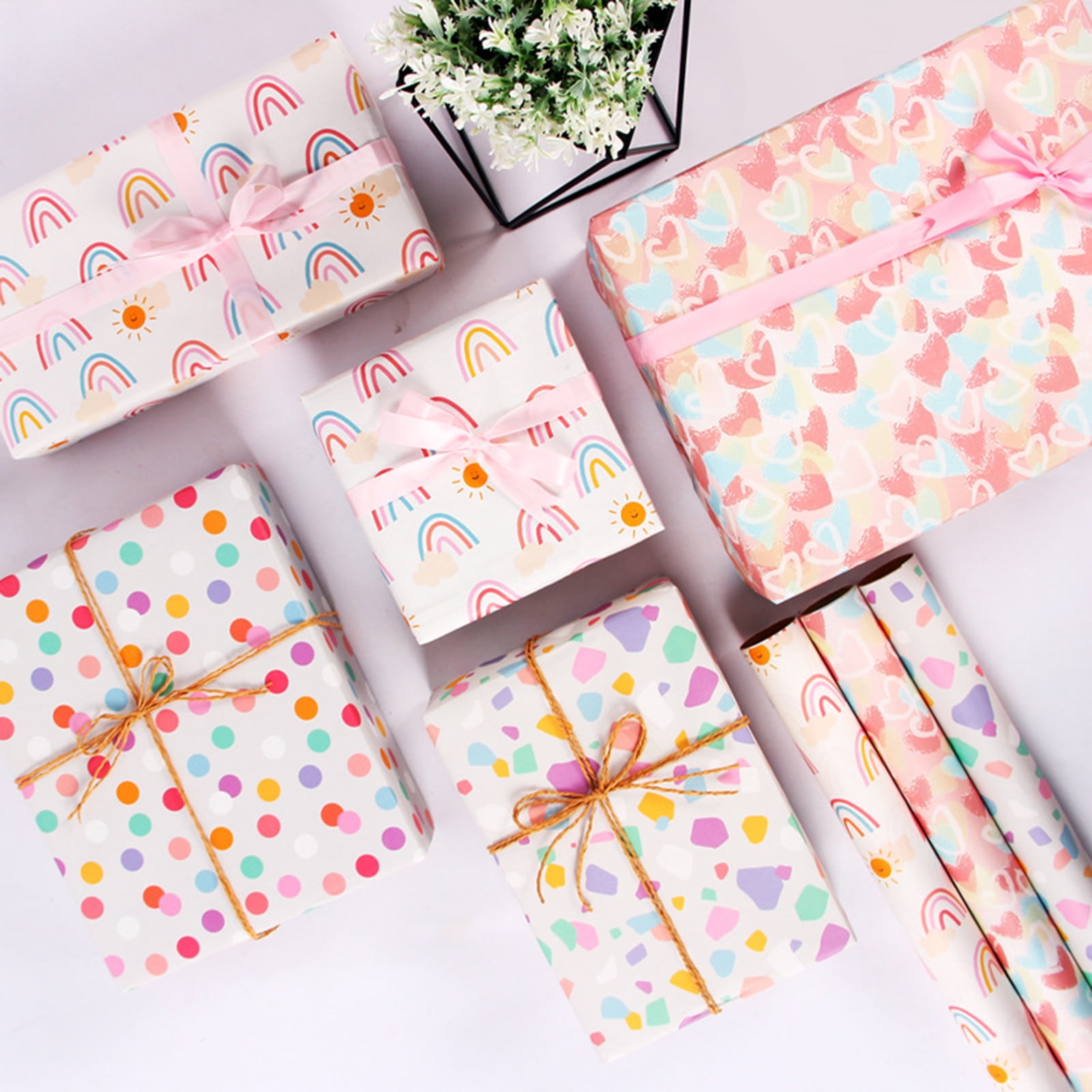 Yirtree Birthday Christmas Wrapping Paper for Kids, Boys, Girls, Adults ...