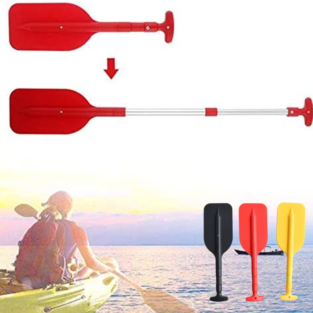 Yirtree Boat Paddle Telescoping Plastic Collapsible Oar Kayak Jet Ski ...