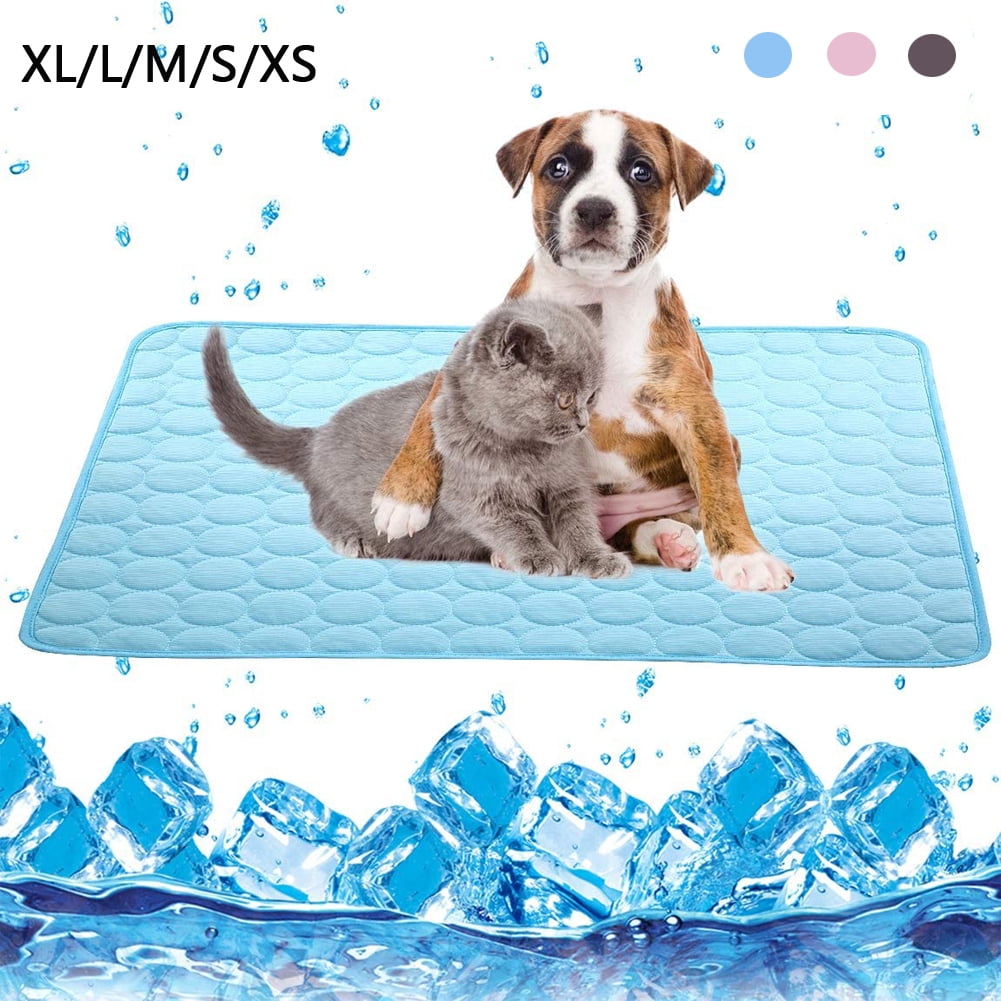 Yirtree Dog Cooling Mat Large Cooling Pad Machine Washable Summer ...