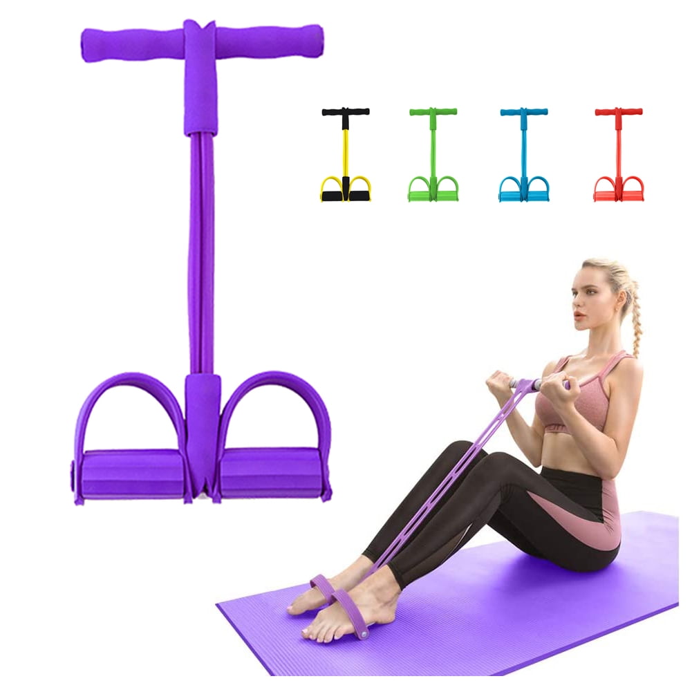 Yirtree Pedal Resistance Band Elastic Pull Rope Fitness Sit-up Exercise ...