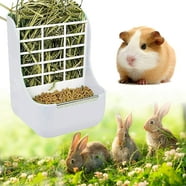 Miller Manufacturing 7" Galvanized Rabbit Feeder - Walmart.com