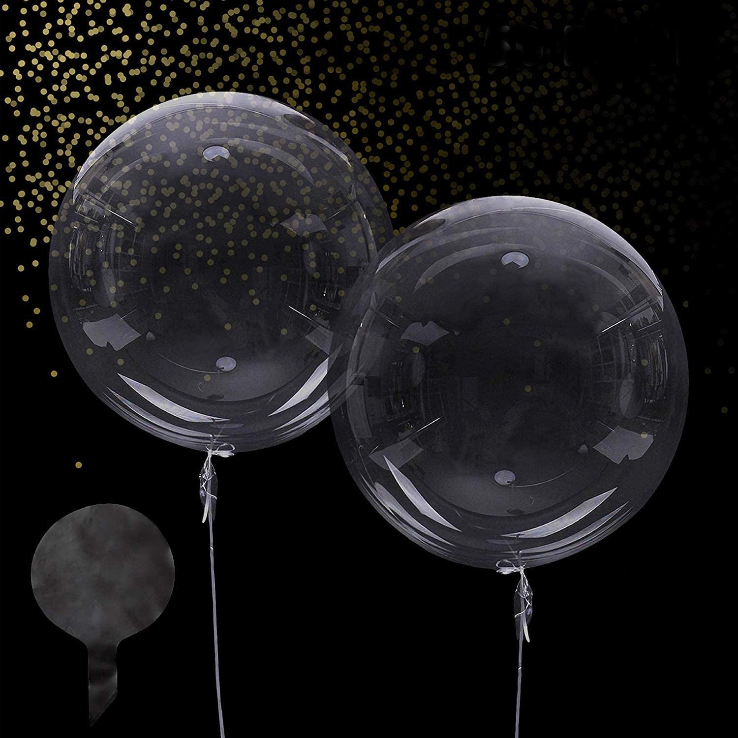 Yirtree Transparent Party Decorations Balloons, Clear, 10 Pieces ...