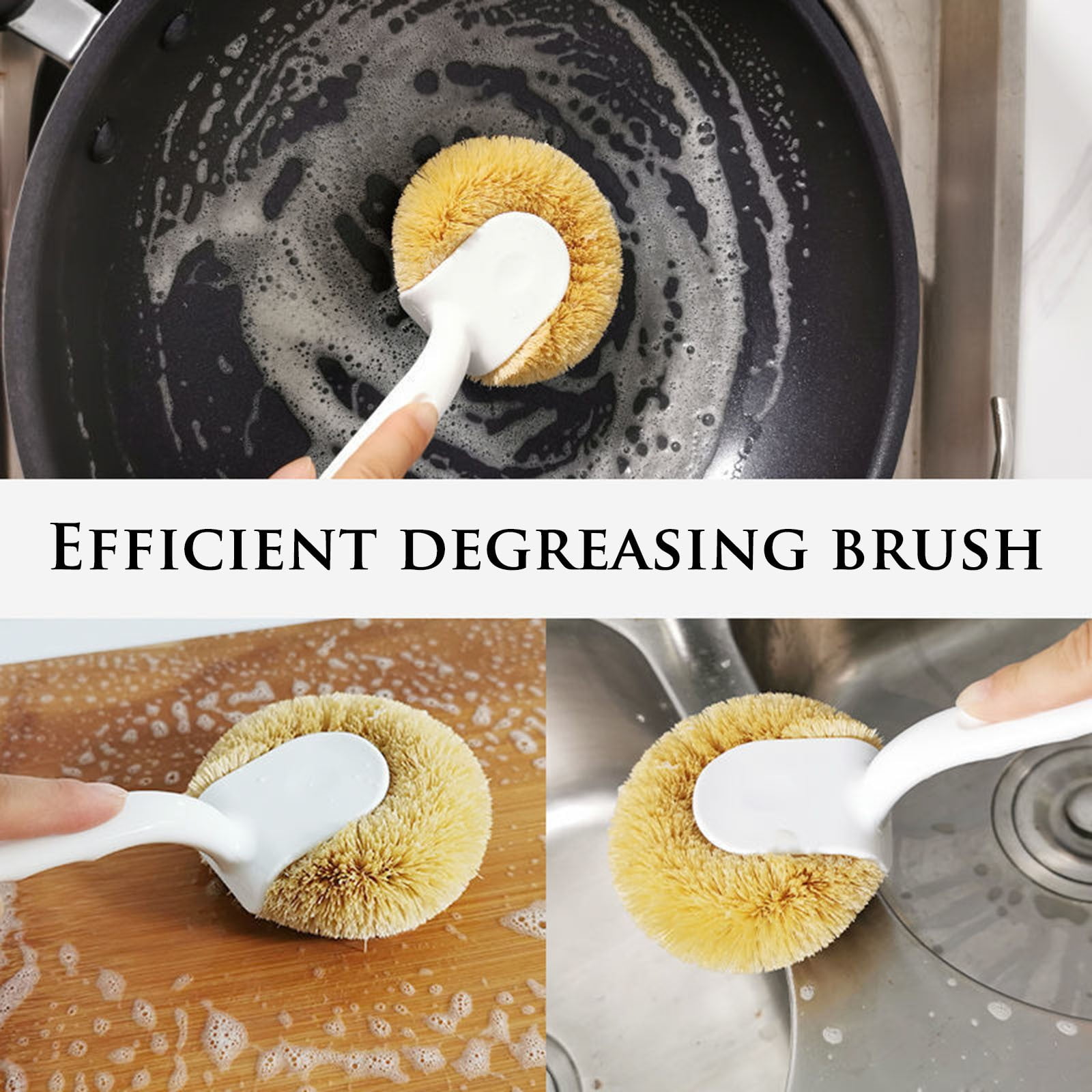 Yishangzhng Natural Brown Pot Brushing Pot Divine Tool Brushing Pot ...