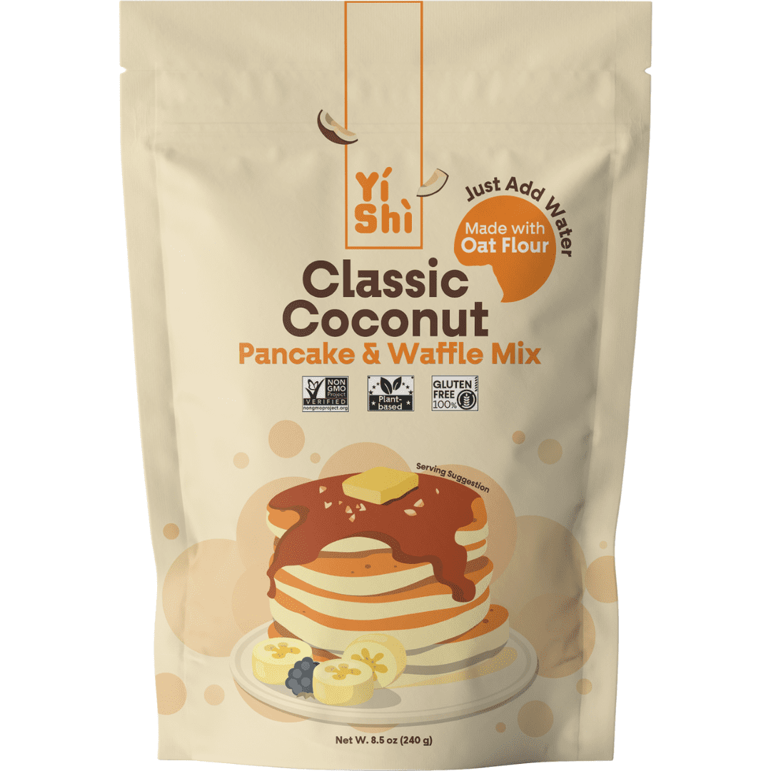 Yishi Classic Coconut Pancake & Waffle Mix - Walmart.com