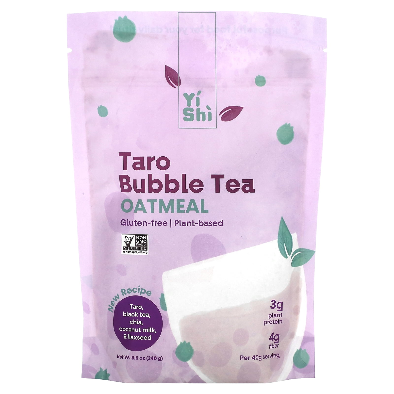 Yishi Taro Bubble Tea Oatmeal Pouch - Walmart.com