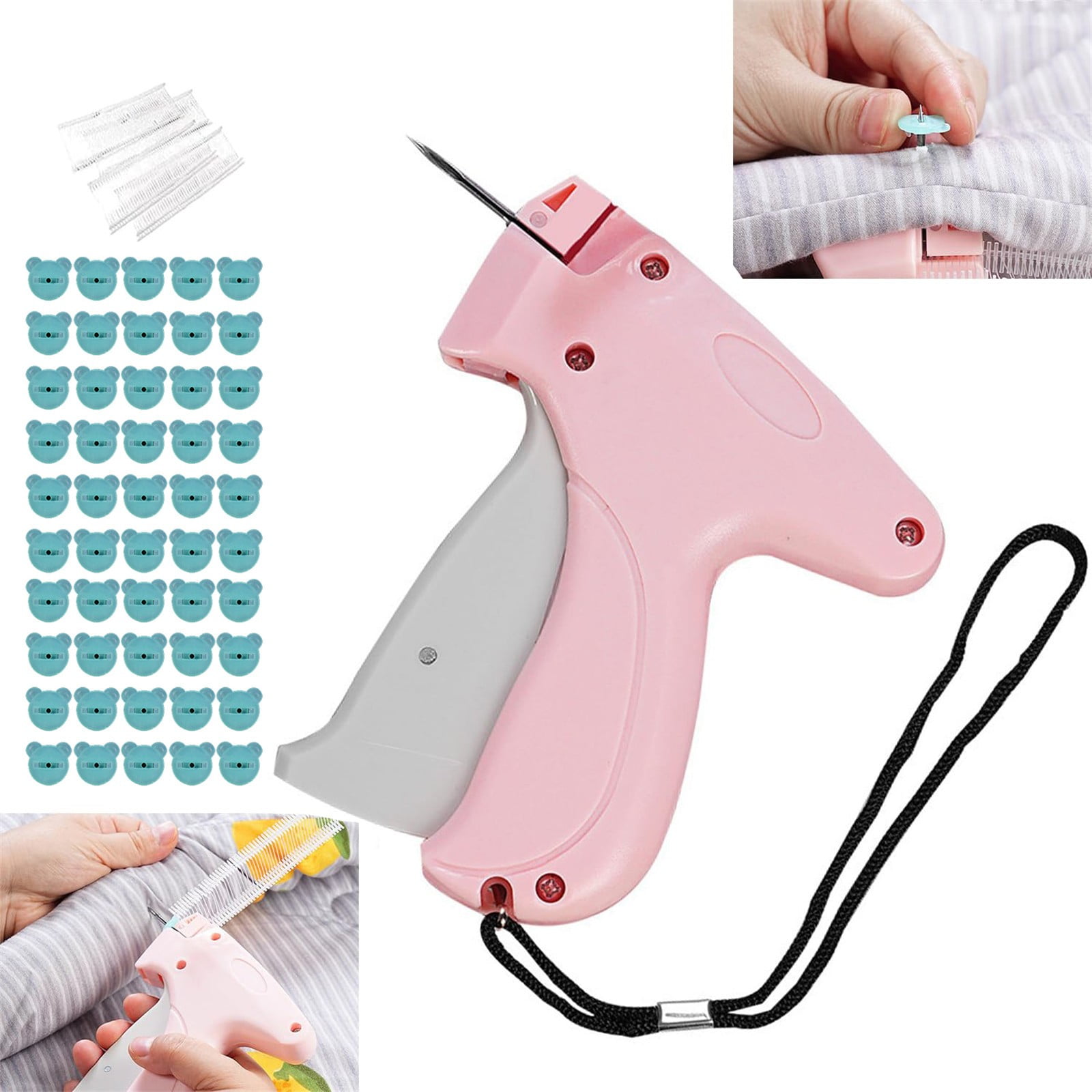 Yisonow Quick Clothing Fixer, Mini Quick Repair Garment Sewing Machine ...