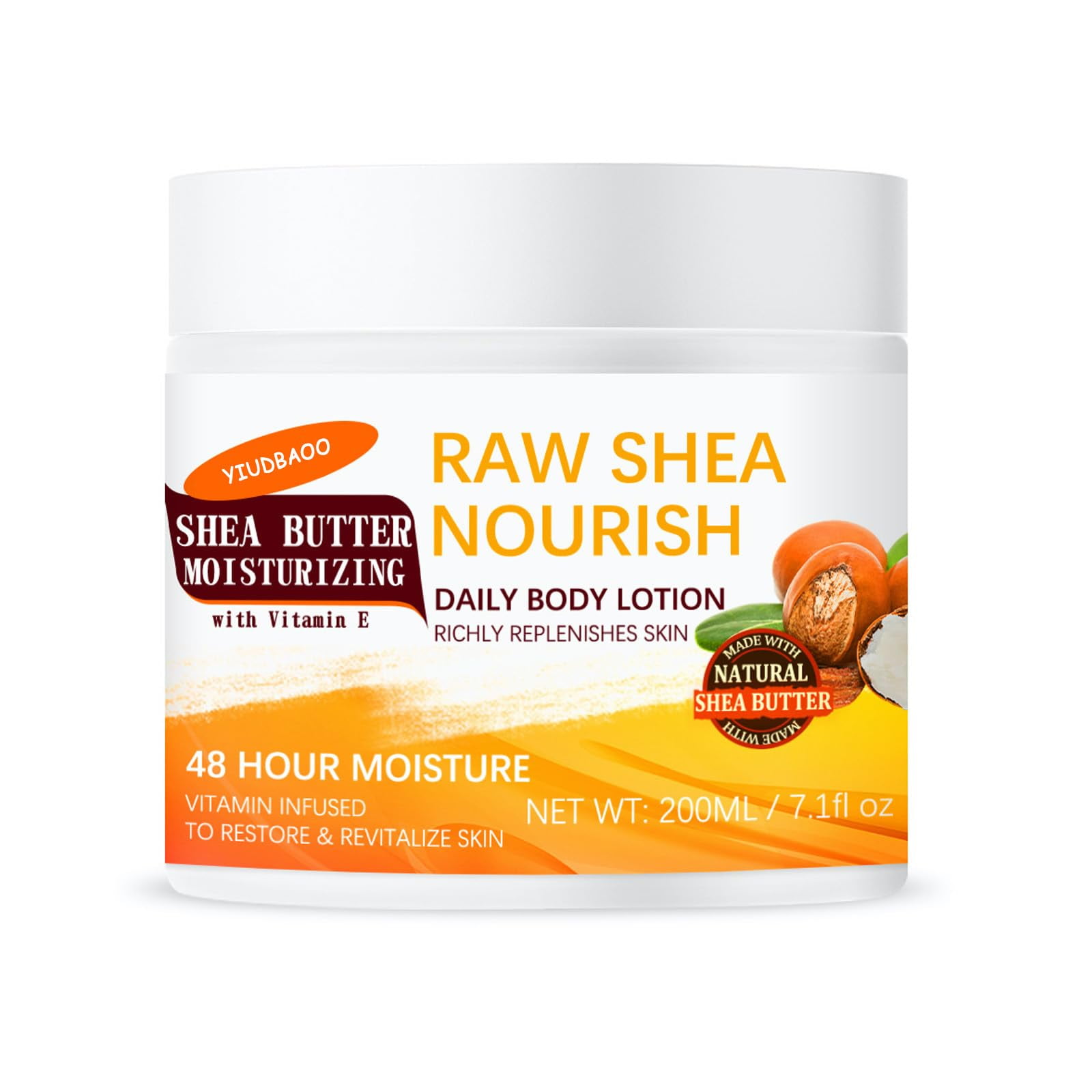 Yiudbaoo Shea Butter Formula IRF13 Raw African Shea Butter Balm ...
