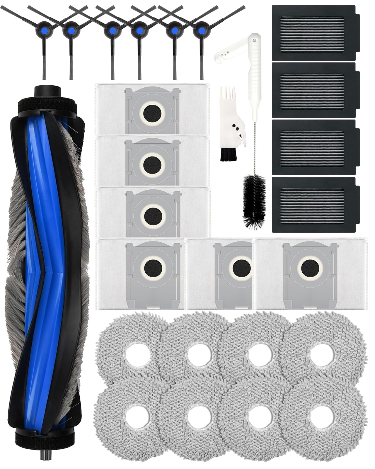 Yivy T50 Max Pro Replacement Parts for Ecovacs Deebot Robot Vacuum,T50 ...