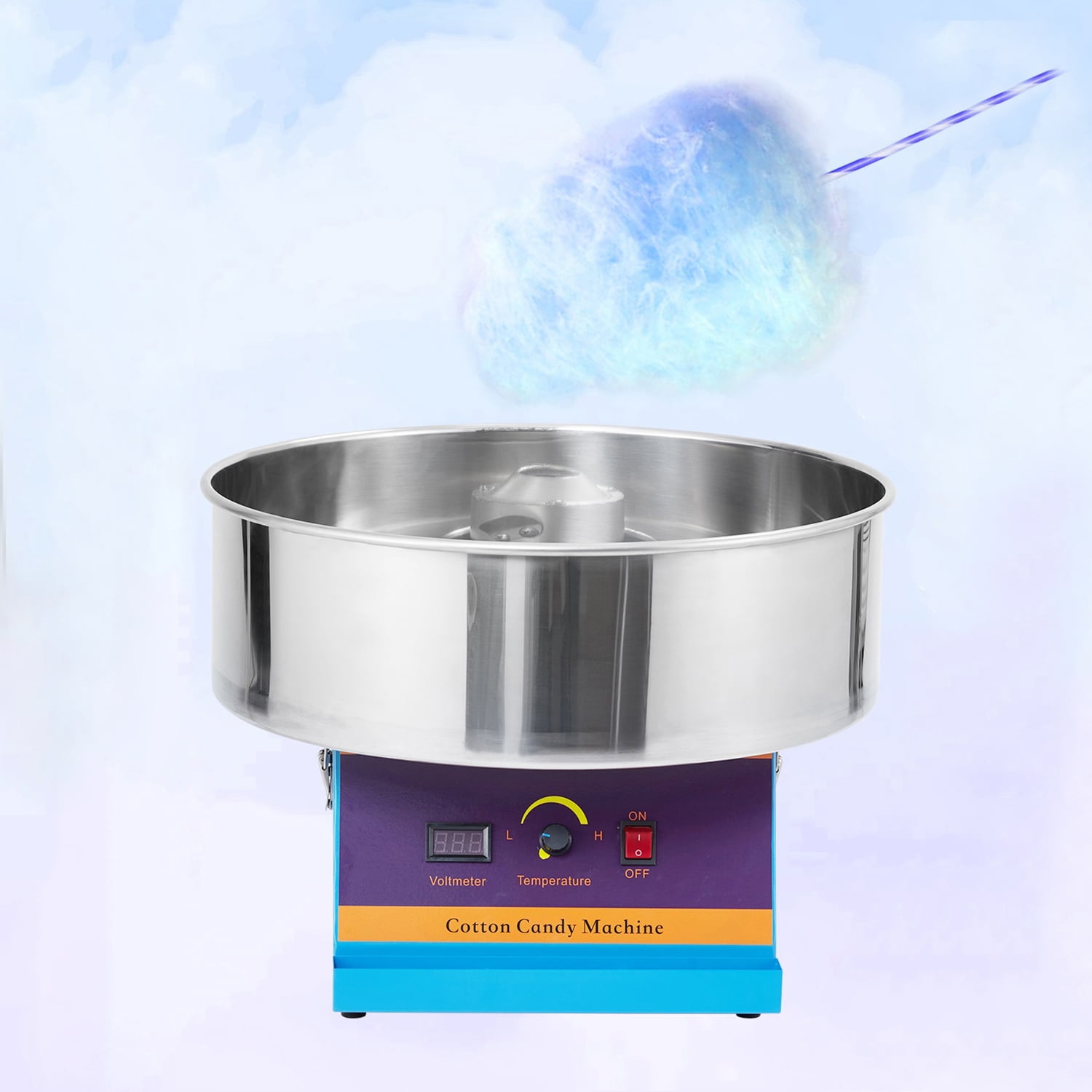 Yiwa Cotton Candy Machine Commercial, Electric Cotton Candy Maker ...