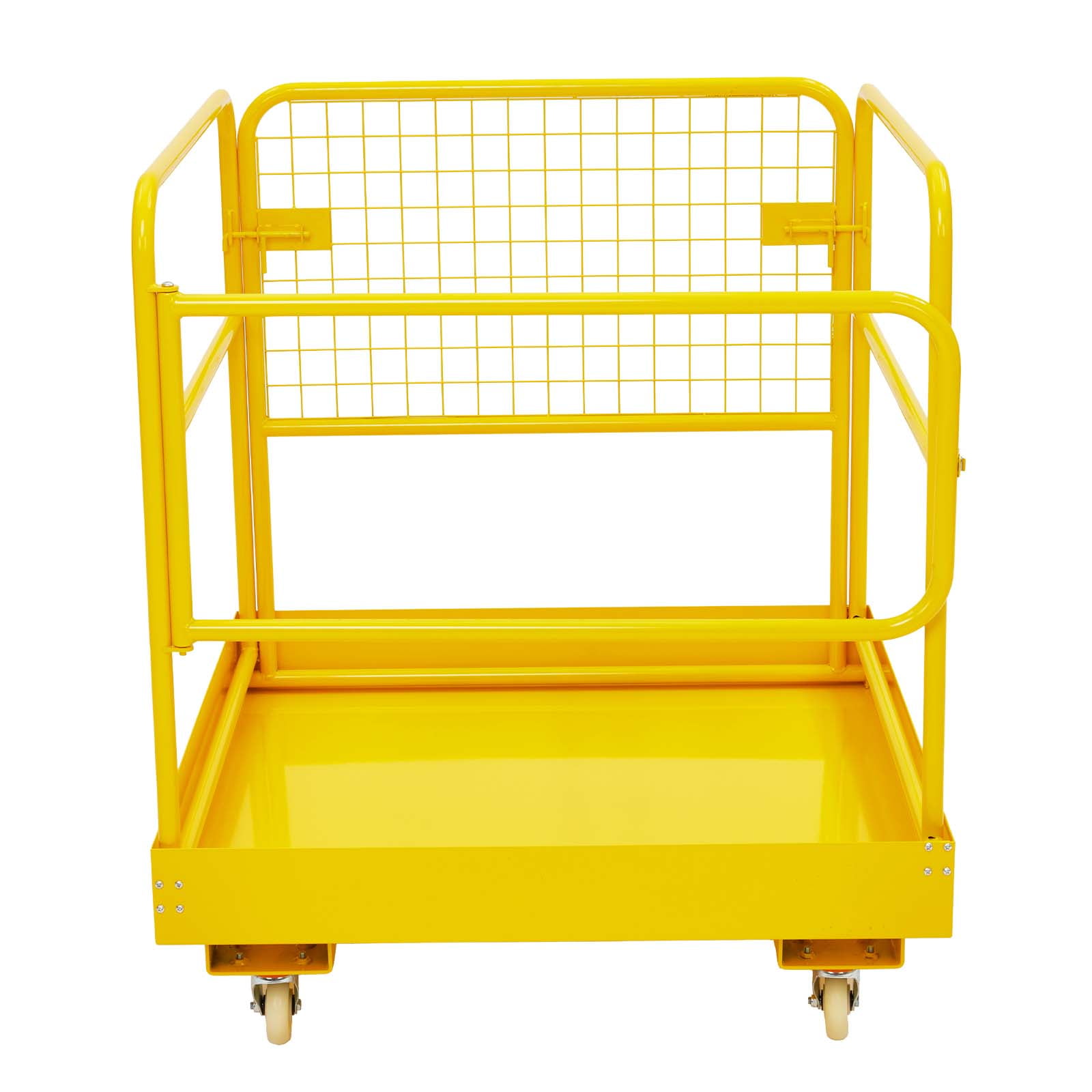 Yiwa Forklift Safety Cage, 36"x36" Heavy Duty Collapsible Forklift Work ...