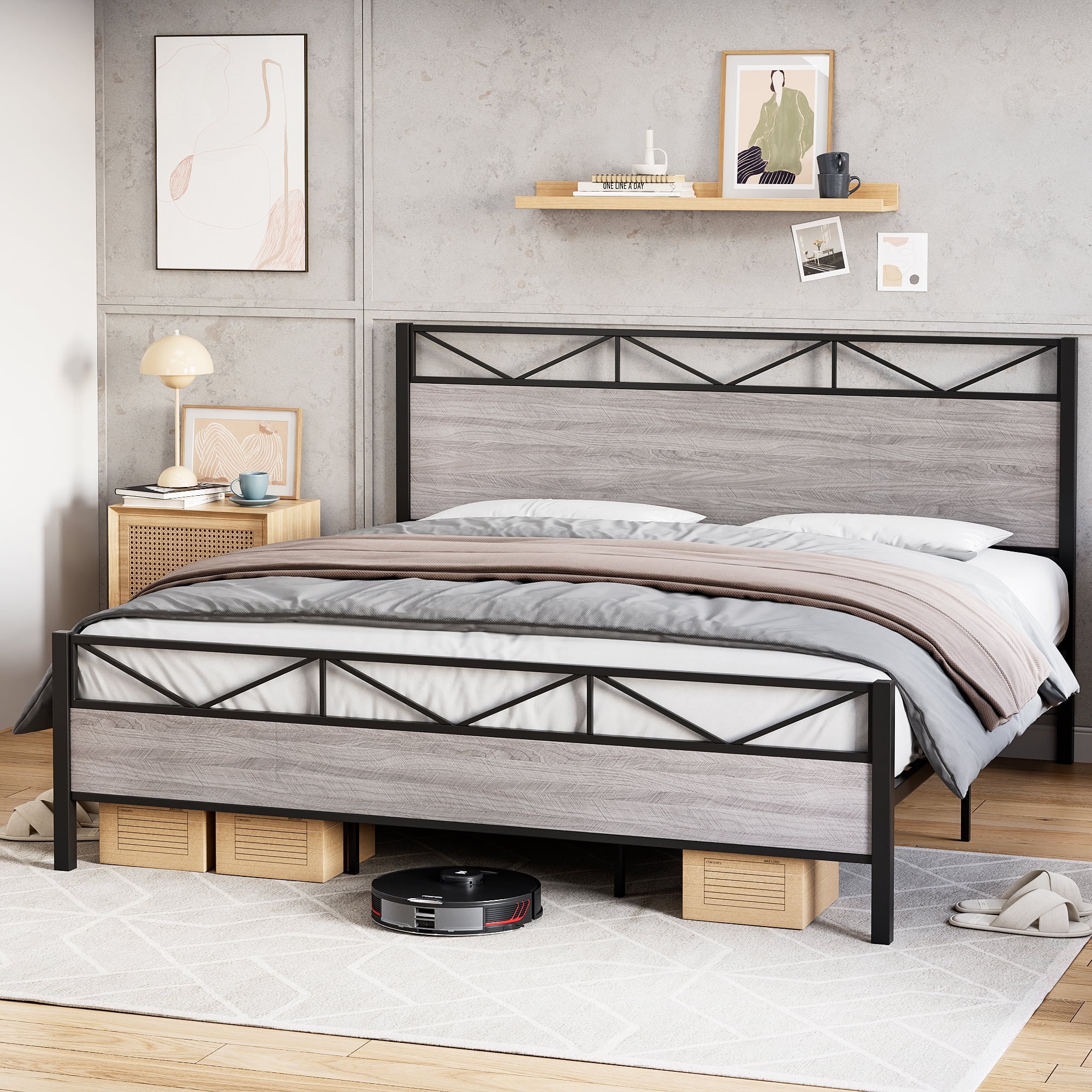 Heavy Duty Queen Bed Frame