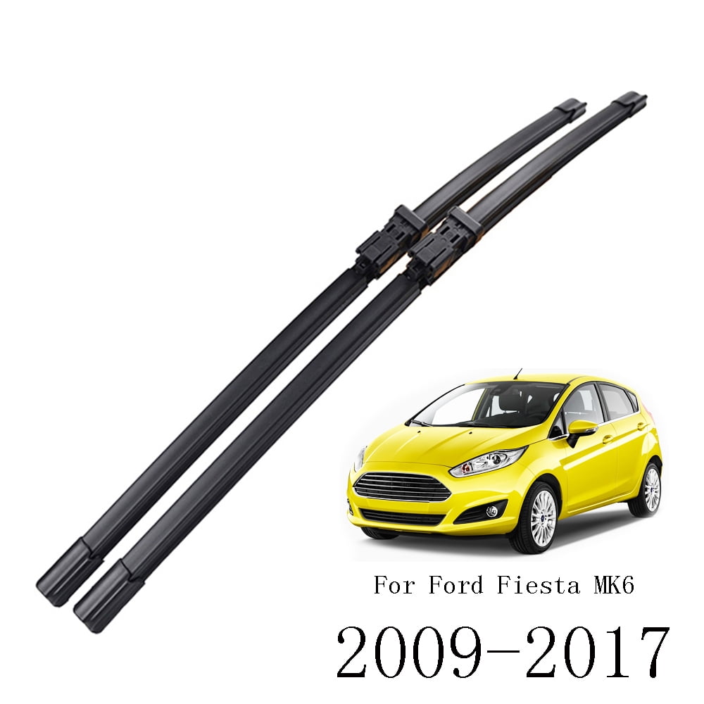 Yiwosu 2Pcs 26"15" Front Windshield Wiper Blades Set for Ford Fiesta ...