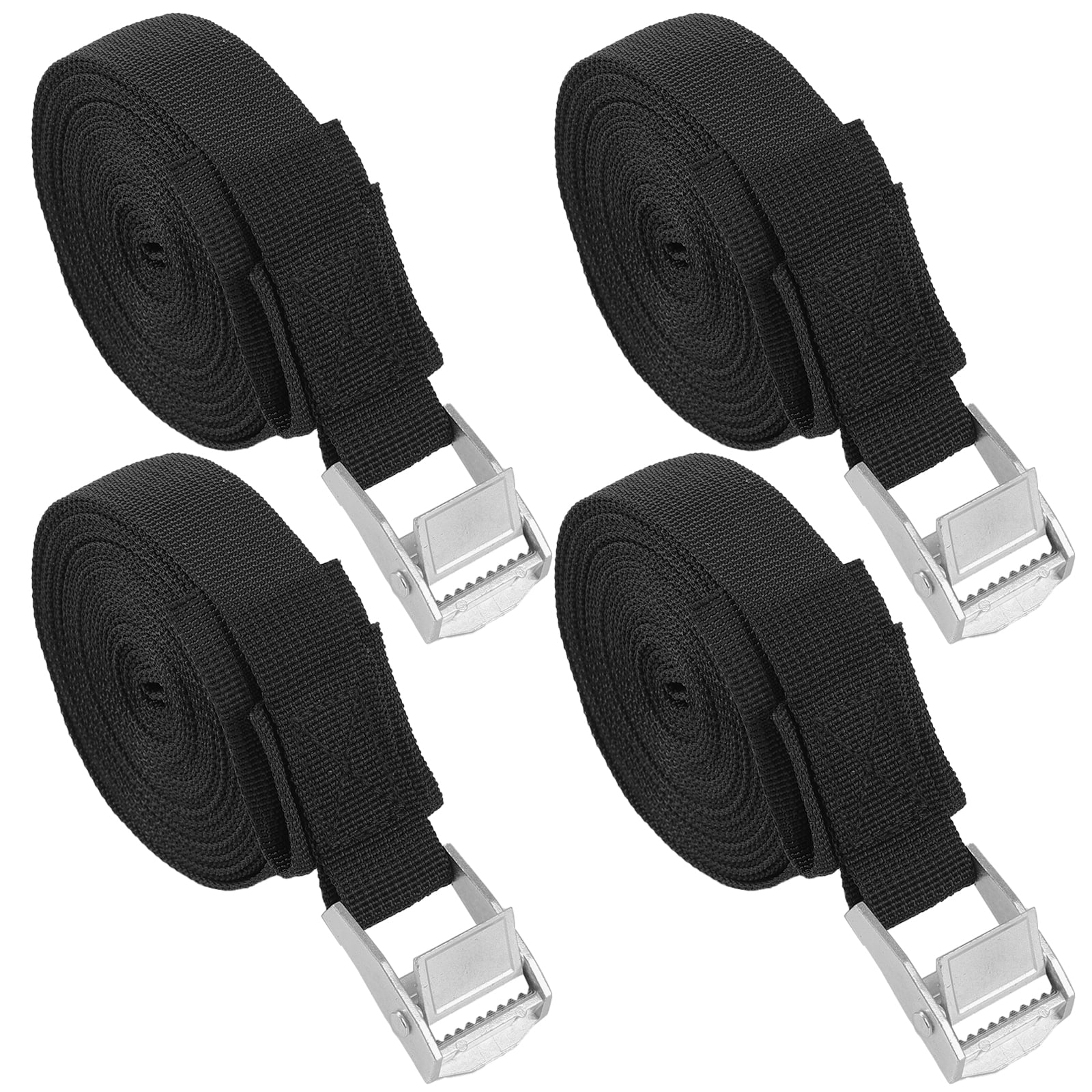 Yiwosu 4pcs 14.7ft Heavy Duty Lashing Straps Cargo Luggage Tie Down Cam ...