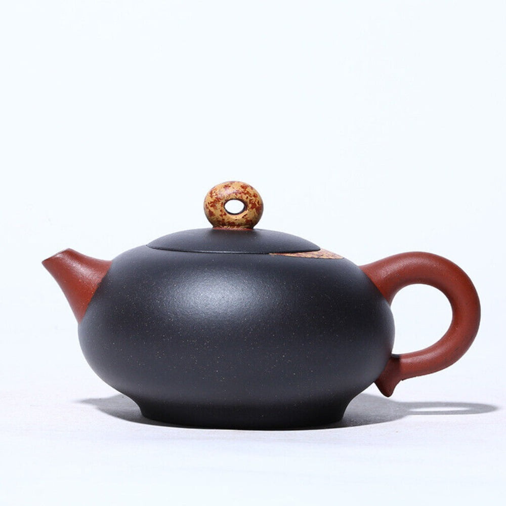 Yixing Zisha Pottery Handmade Black Mud Clay Mesh Teapot 150ML Chinese - Walmart.com