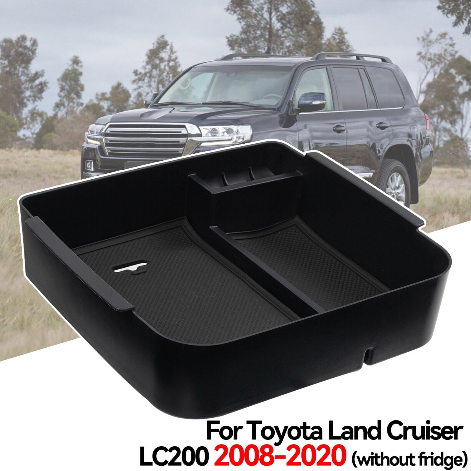 XUKEY Car Center Console Armrest Storage Box Tray For Land Cruiser ...