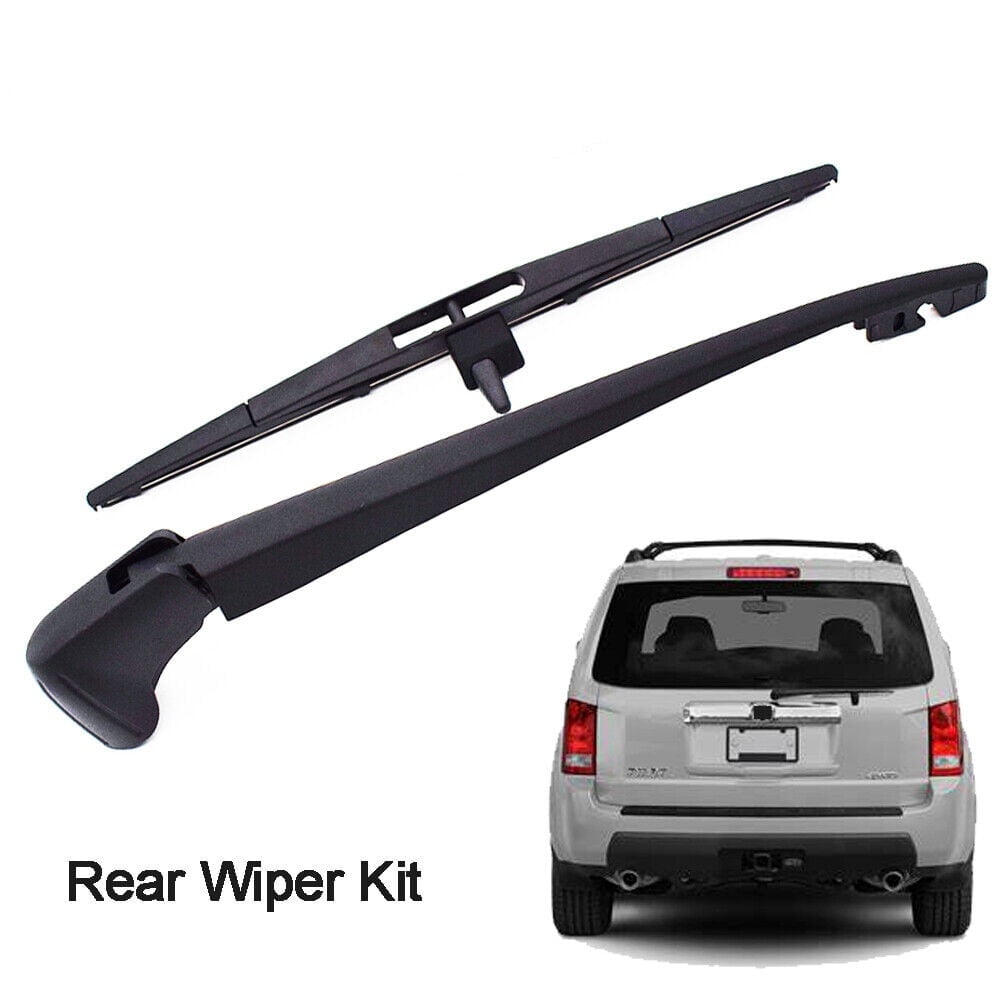 Yi Ya Su Rear Wiper Arm and Blade Set, Honda Pilot 2009-2015, Rubber ...