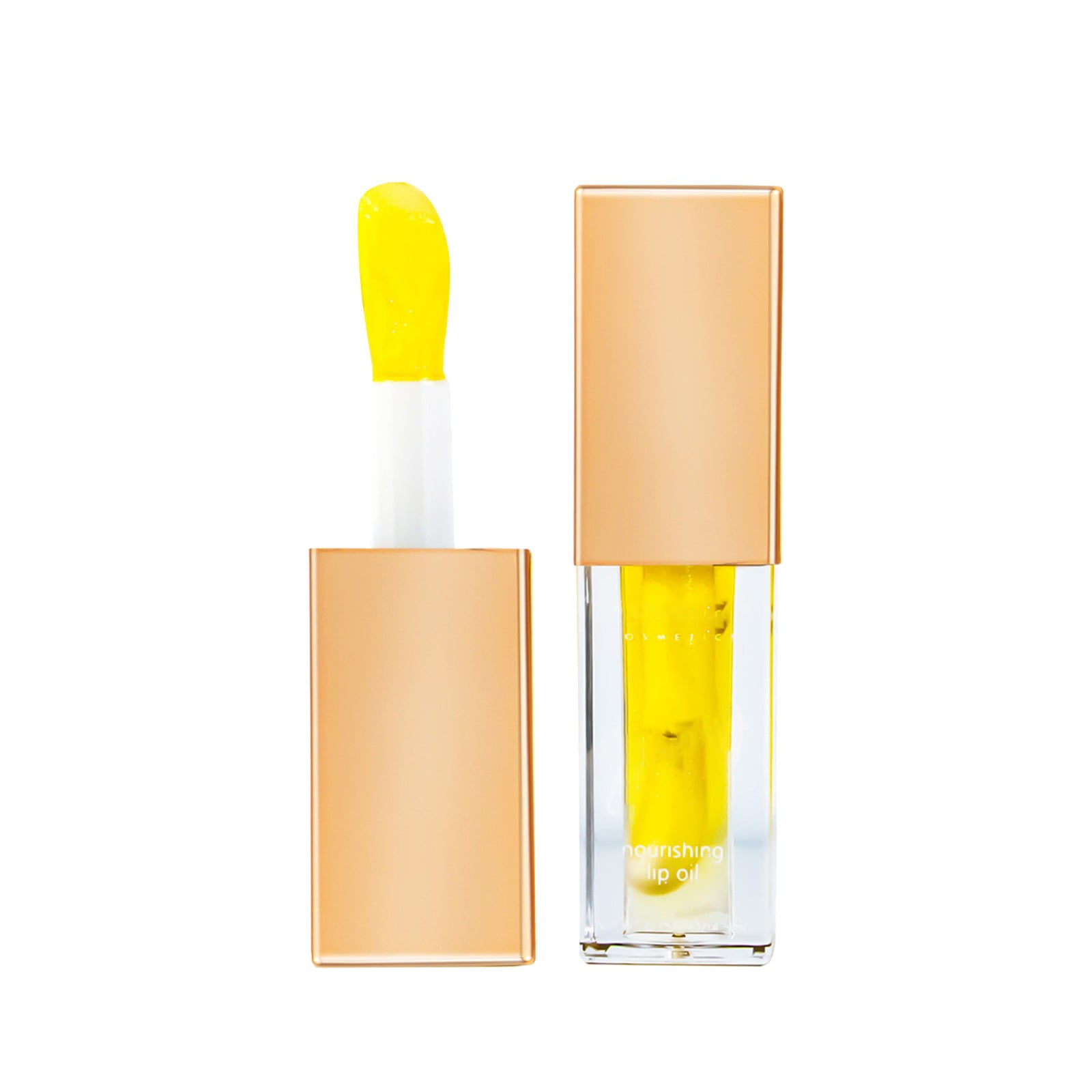 Yizioer Lip Gloss for Girls Lip Balm Fruit Flavor Two Color Lip Gloss ...