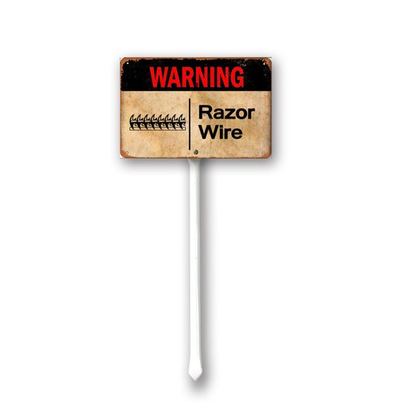 Wire Stakes Yard Signs