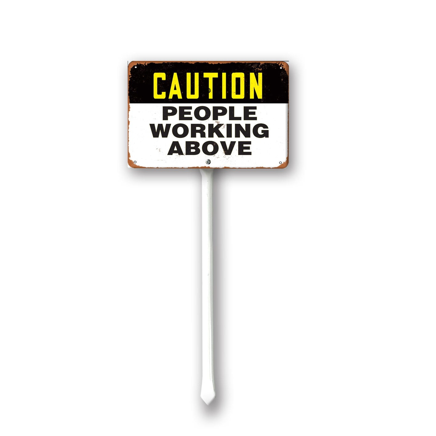 Yjiankangz 8"x12" People Working Above Warning Sign Sign for Yard with ...
