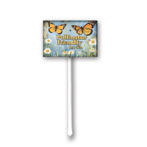 Yjiankangz Beware Of Wolf Yard Sign With Stakes 8x12 inch,Aluminum Sign ...