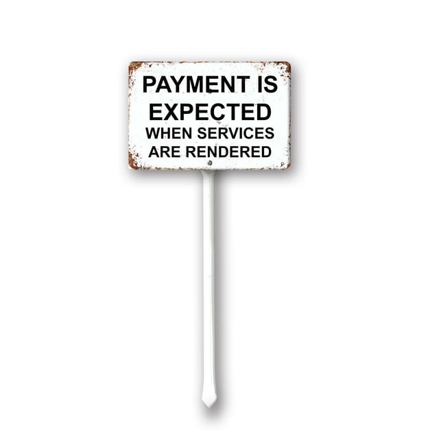 Yjiankangz Payment is Expected When Services Rendered Sign with Stake ...