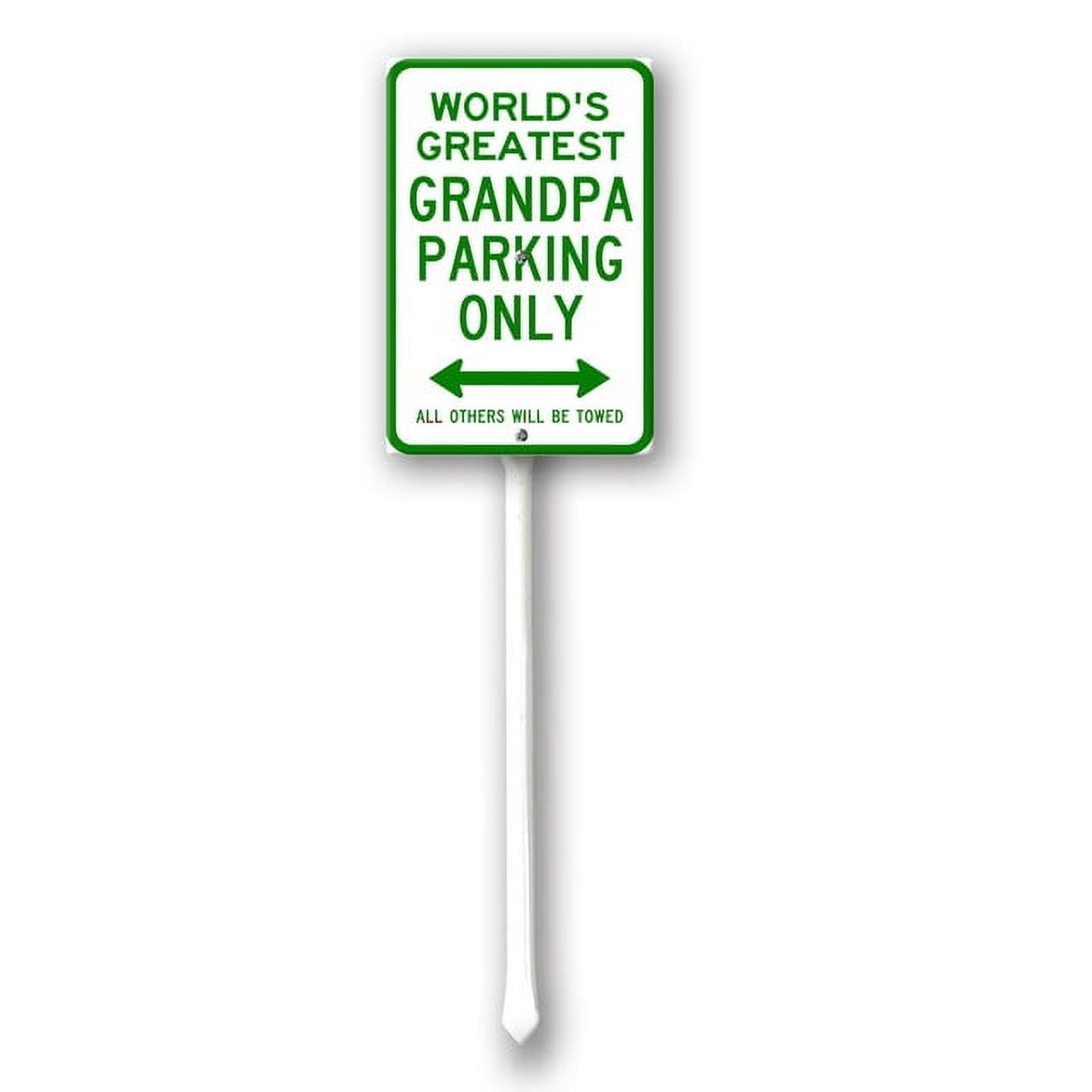 Yjiankangz Yard Signs, World S Greatest Grandpa Parking Yard Door Metal ...