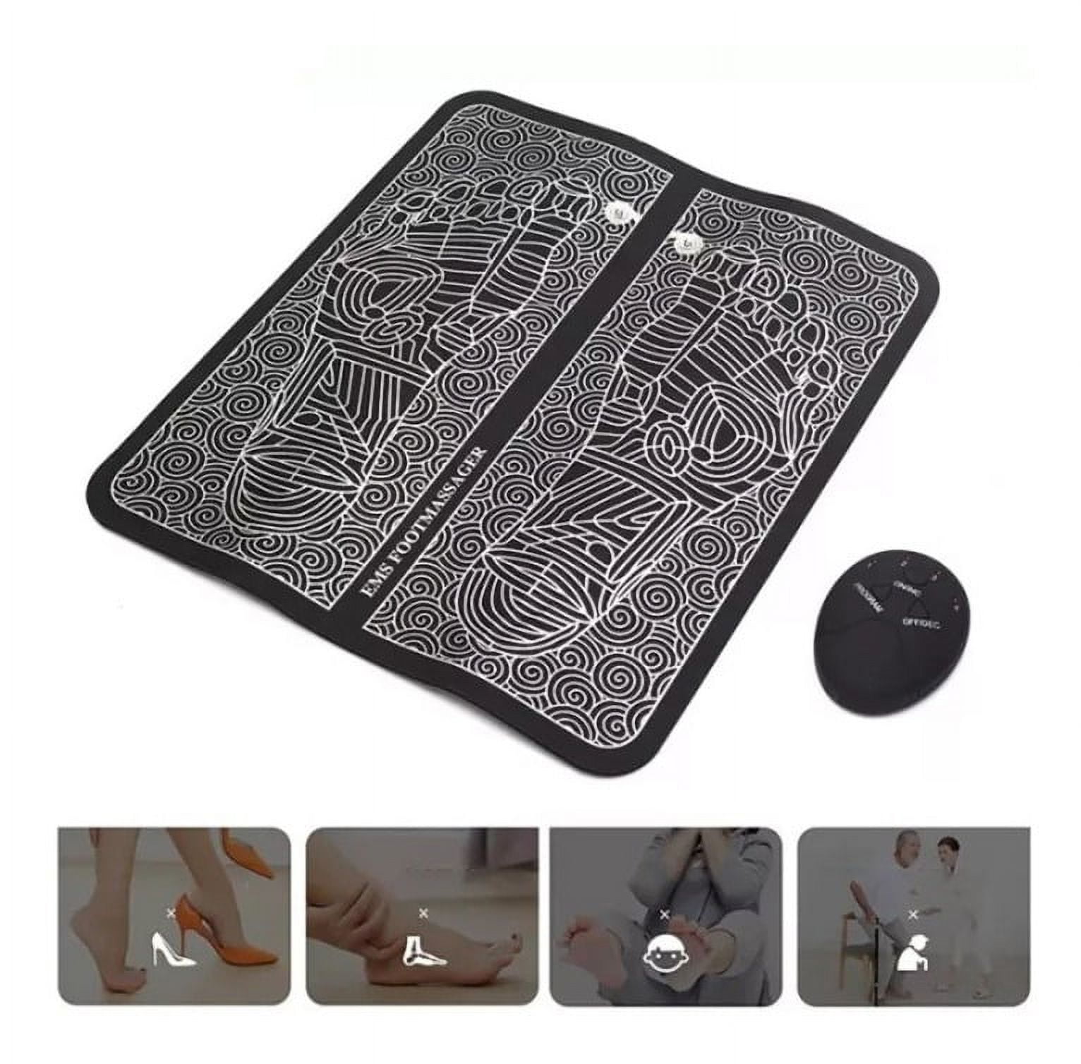 Yjt Ems Reshaping Foot Massager Mat Pad Portable Foot Massage Mat ...