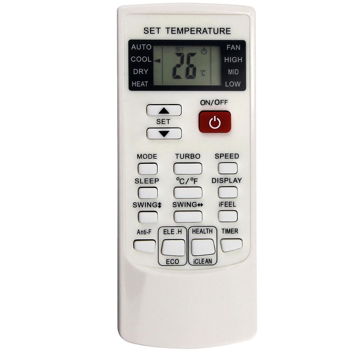 Ykr-h/102e Replace Air Conditioner Remote Control For Aux Air ...