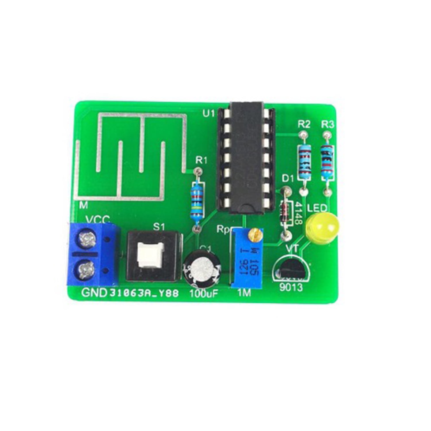 Ylutex Touch-Activated Delay Light Kit: Touch Sensor Circuit,Delay ...