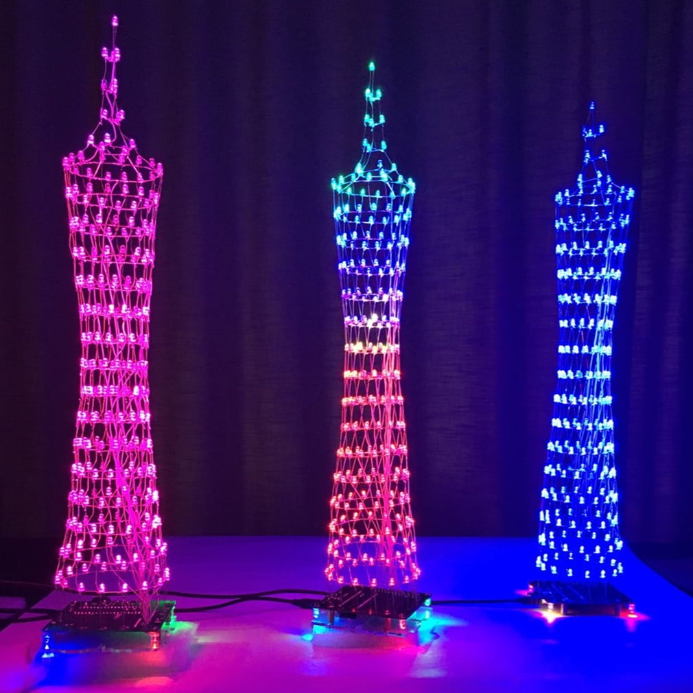 Ylutex Voice-Controlled LED Melody Light Kit: Voice-Controlled Melody ...