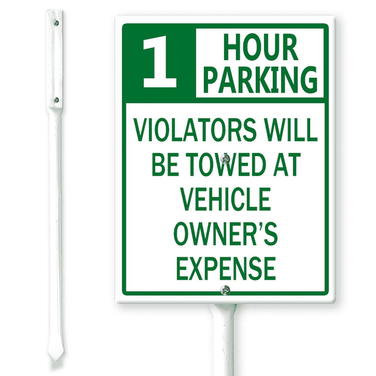 Ymaotrade 1 Hour Parking - Violators Will Be Towed at Vehicle Owner's ...