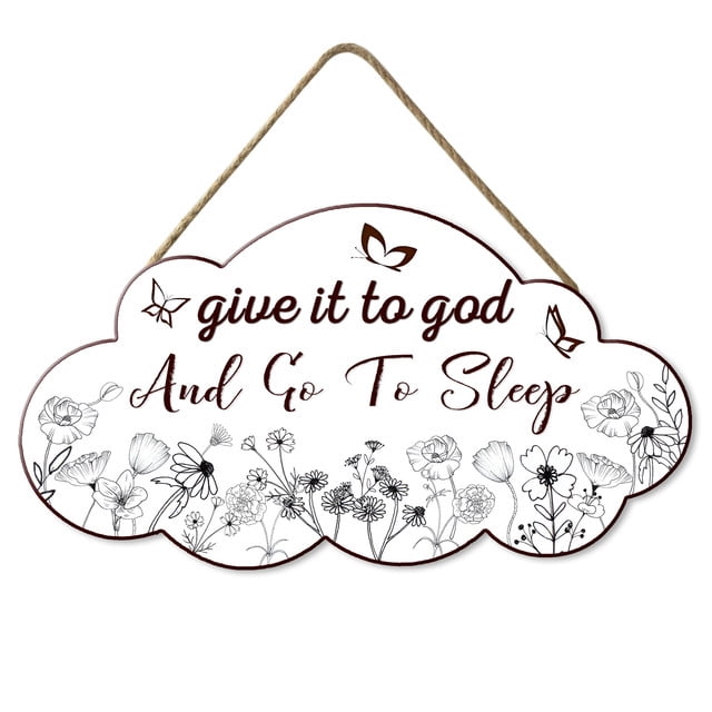 Ymaotrade Art Bedroom Wall Art Christian Religious Decor Vintage Rustic ...