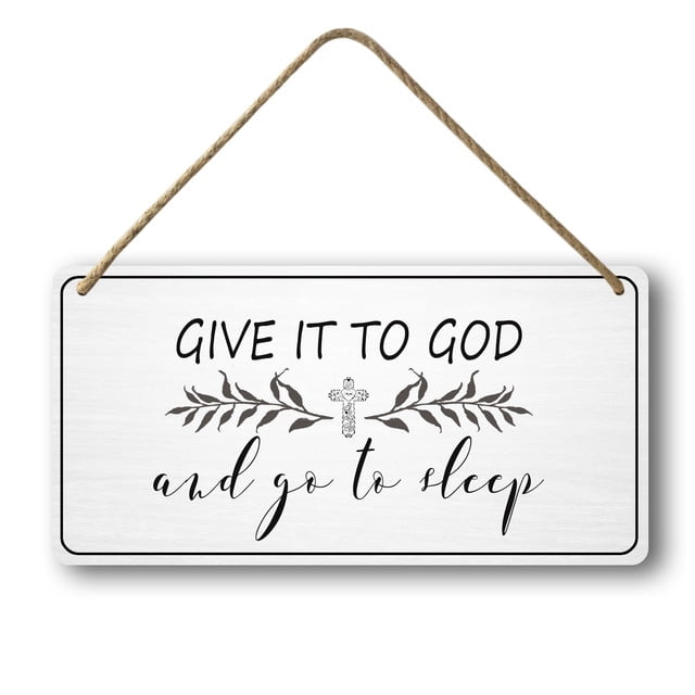 Ymaotrade Art Bedroom Wall Art Christian Religious Decor Vintage Rustic ...