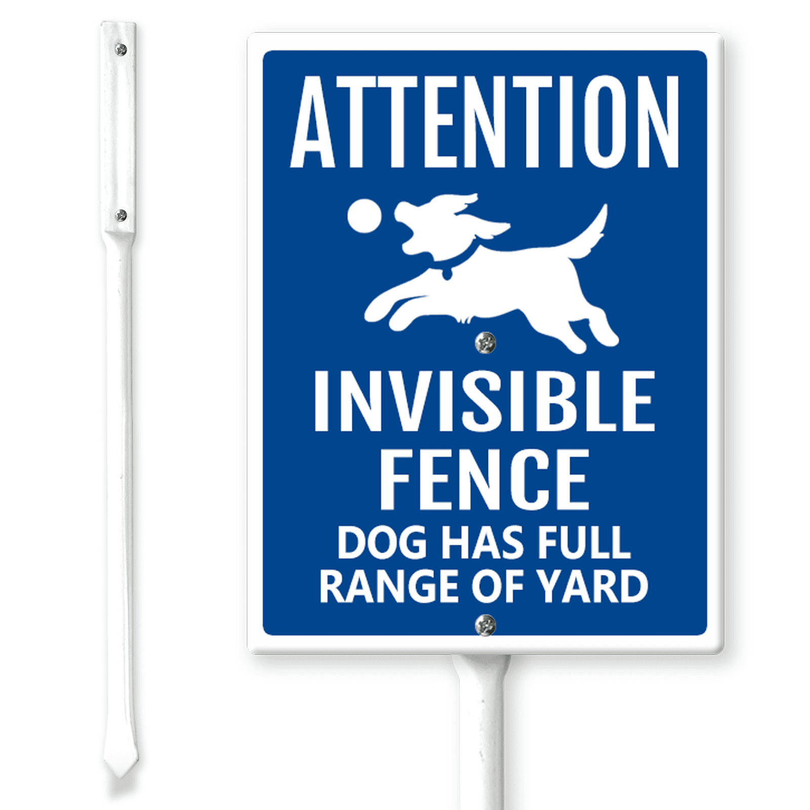 Ymaotrade Attention Invisible Fence Dog Has Full Range of Yard Sign ...