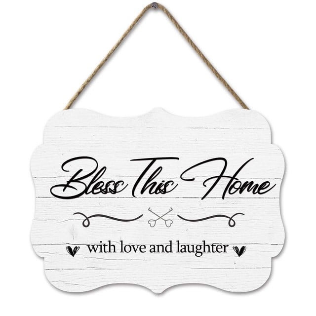 Ymaotrade Handmade Wooden Hanging Wall Plaque Rustic Handmade Wood Sign ...