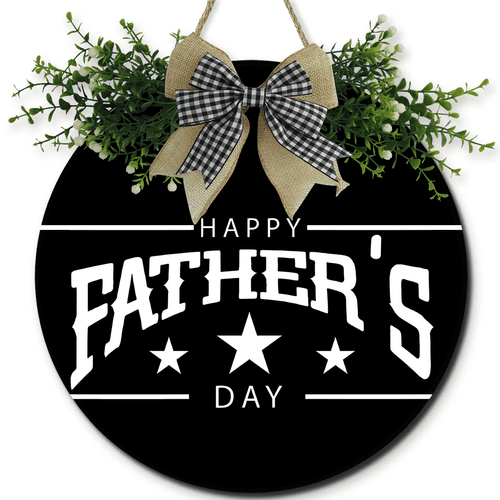 Ymaotrade Happy Fathers Day Sign Wall Decorations 12inch, Fathers Day ...