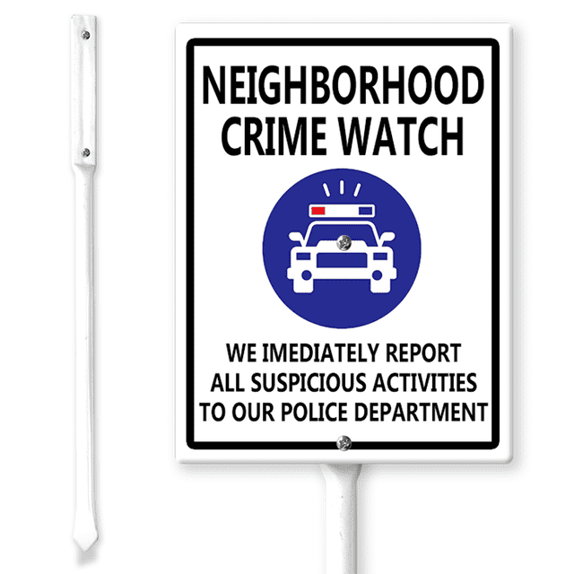 Ymaotrade Neighborhood Crime Watch We Immediately Report All Suspicious ...