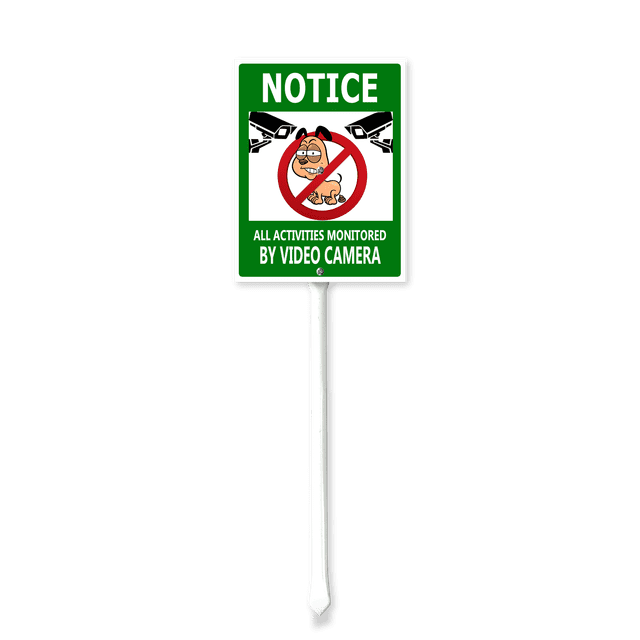 Ymaotrade Notice - All Activities Monitored By Video Camera Signs for ...