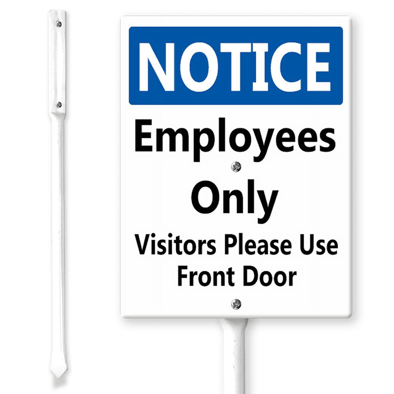 Ymaotrade Notice - Employees Only, Visitors Please Use Front Door Yard ...