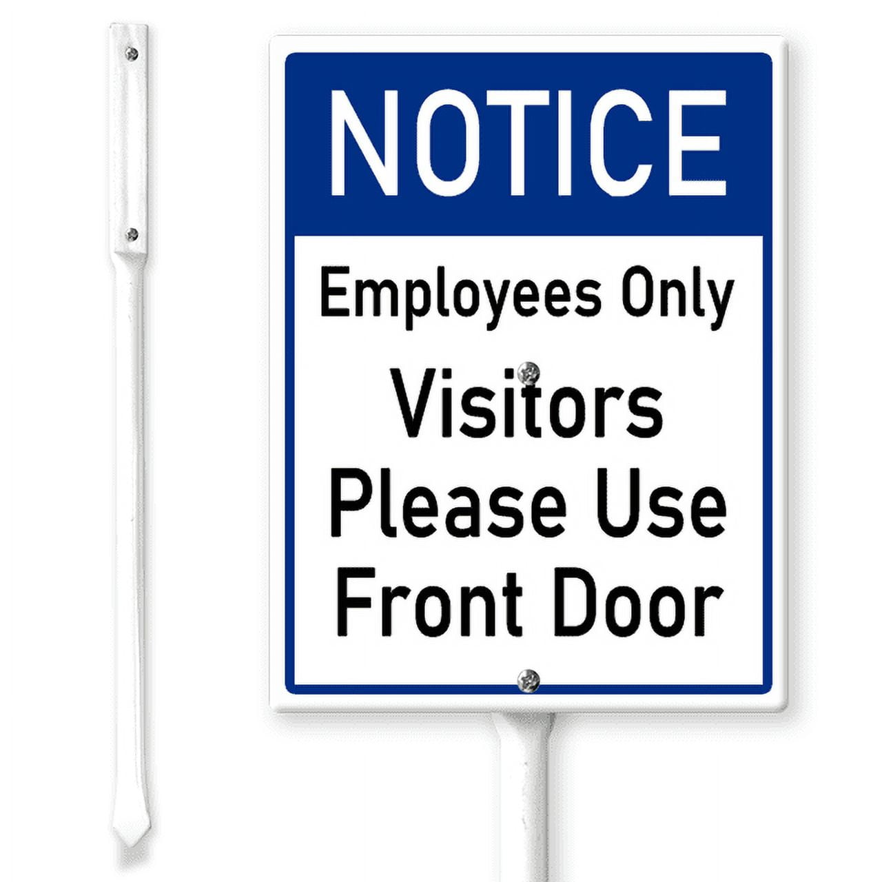 Ymaotrade Notice - Employees Only, Visitors Please Use Front Door Yard ...