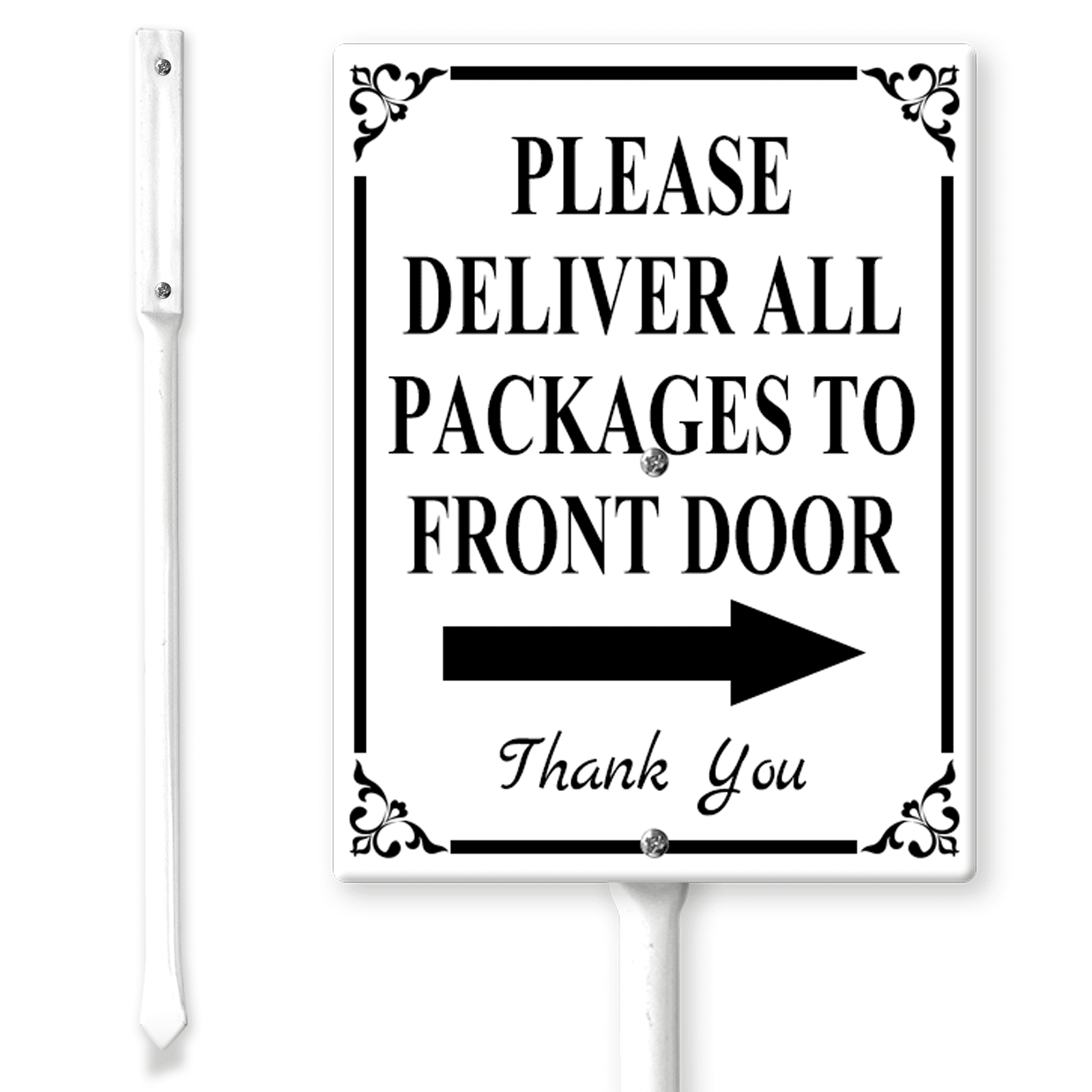 Ymaotrade Please Deliver All Packages to Front Door Right Arrow Yard ...