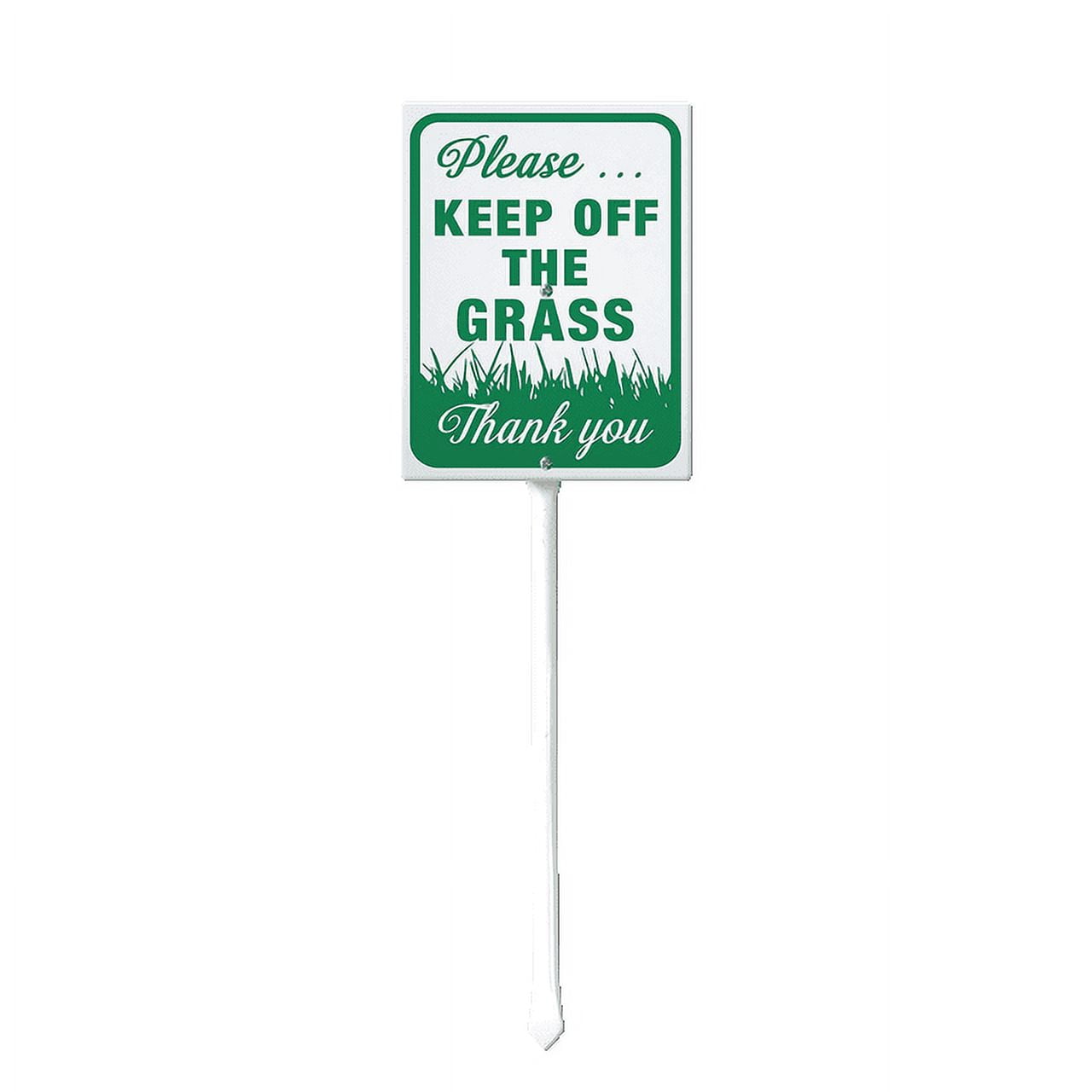 Ymaotrade Please Keep Off The Grass Sign with Stake for Lawn - Stay Off ...
